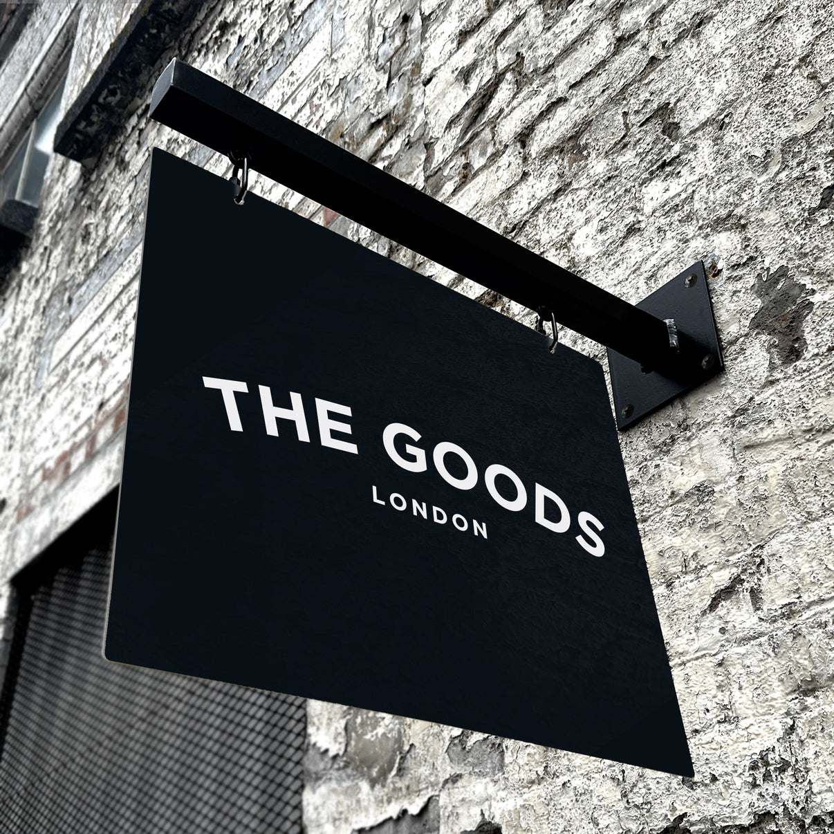 'The Picadilly' - Outdoor Hanging Swing Sign – The Goods London