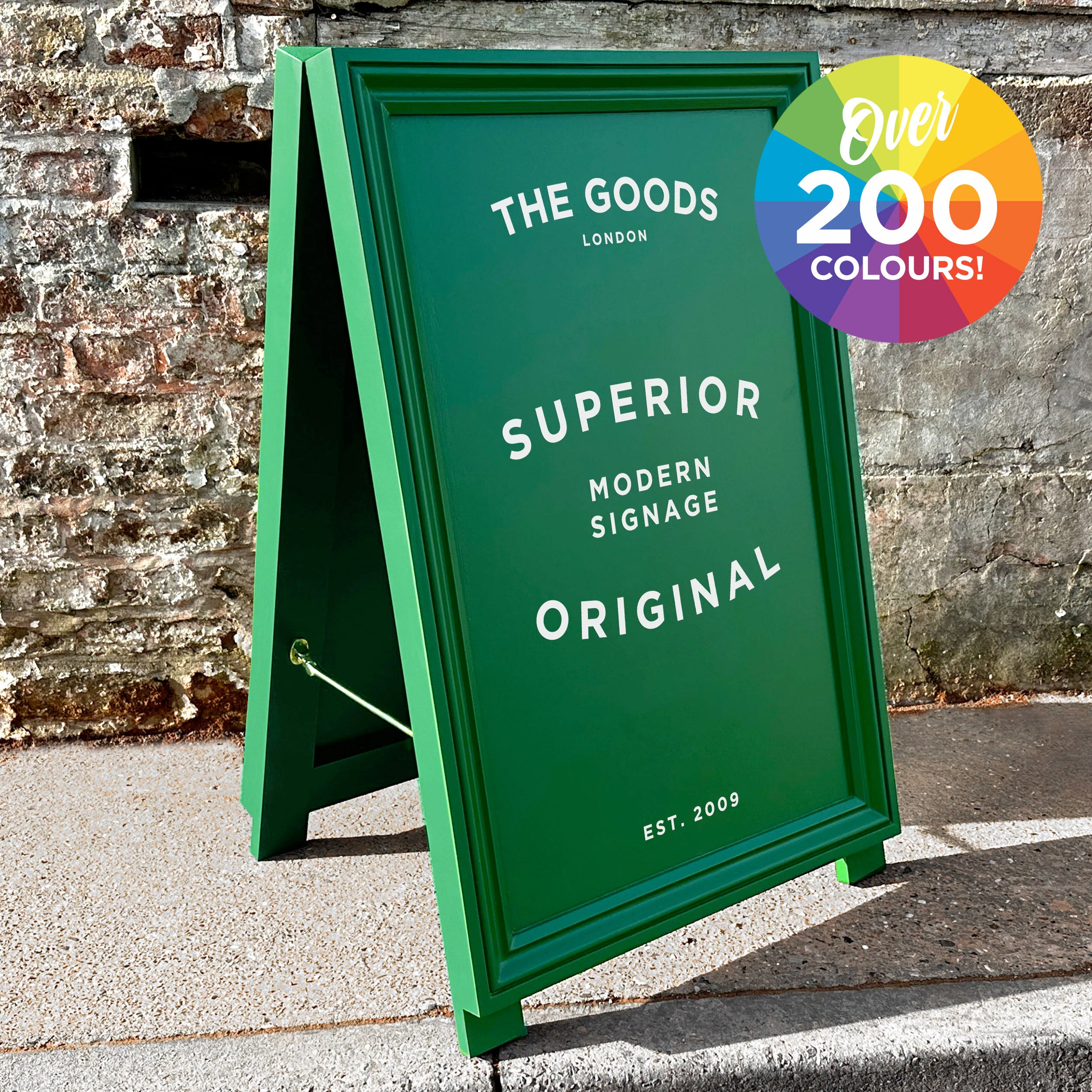 'The Whitechapel' - Wooden 'A' board Sign Hand Painted Traditional (RA ...