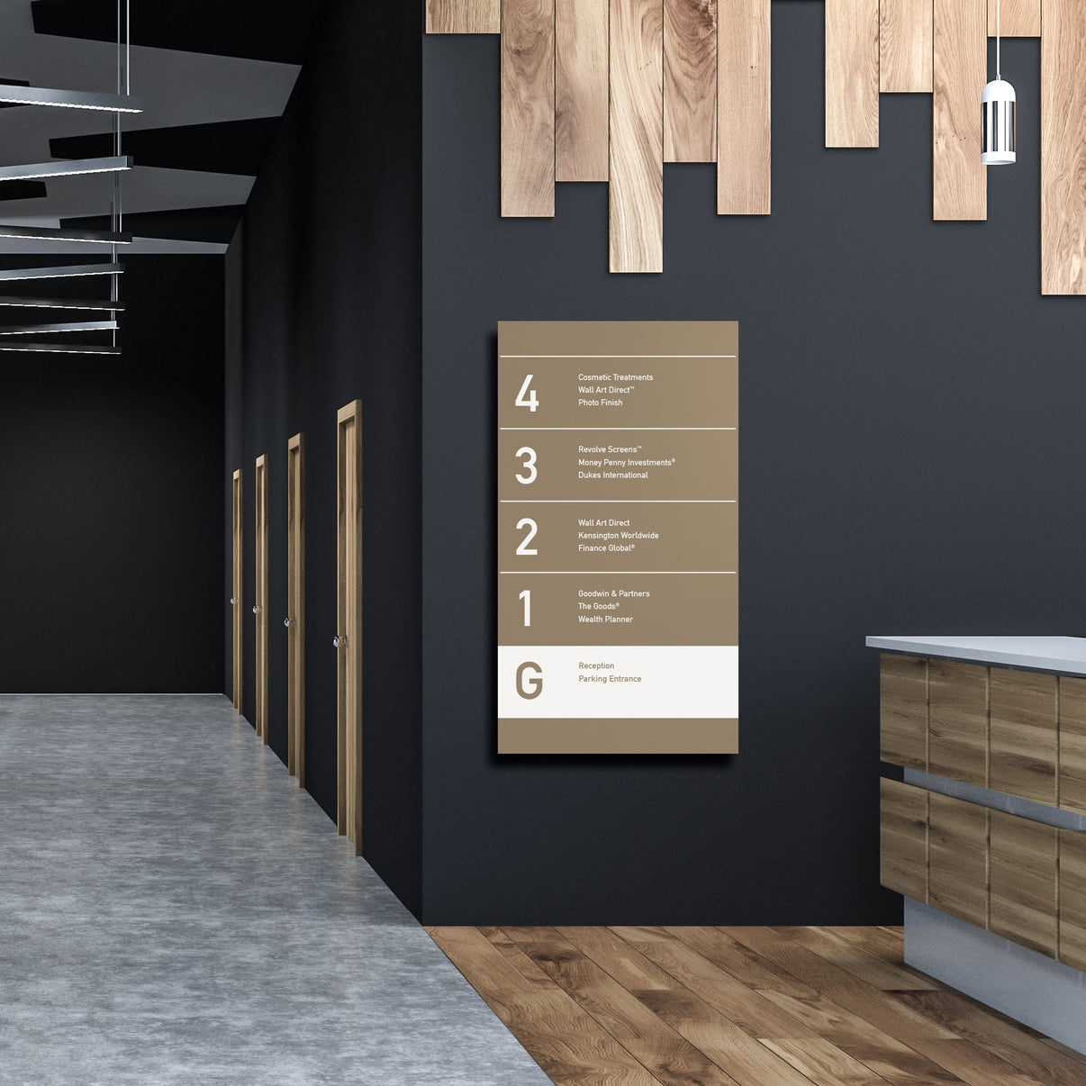 Tenant Directory Sign – The Goods London