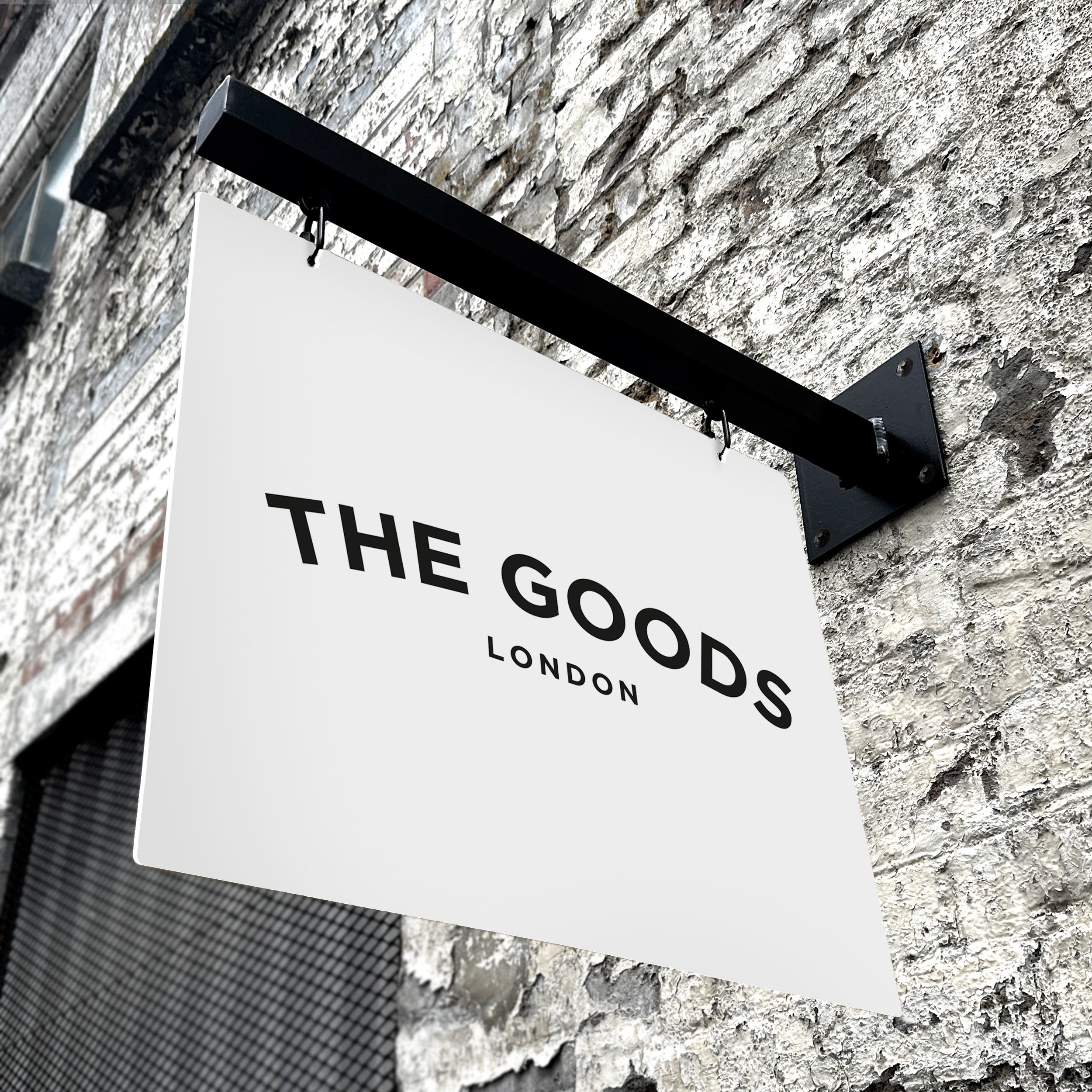 'The Picadilly' - Outdoor Hanging Swing Sign – The Goods London